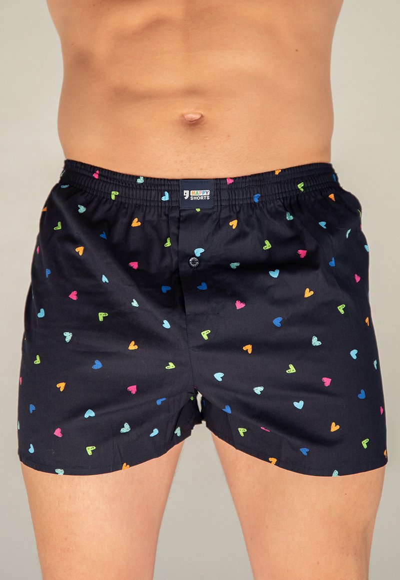 Happy Shorts GEKLEURDE HARTJES - Bokserishortsit - blue/sininen ...