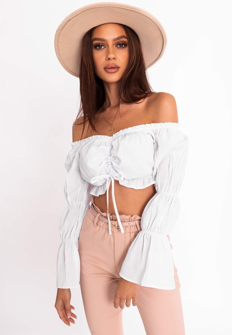 SELFIEROOM LEONE - Blouse - white - Zalando.de