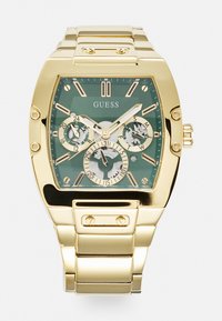 Guess PHOENIX - Ceas - green sunray/gold-coloured/auriu - Zalando.ro