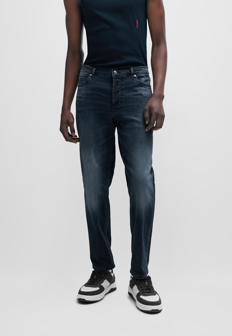 HUGO Jeans straight leg - bright blue/blå - Zalando.no