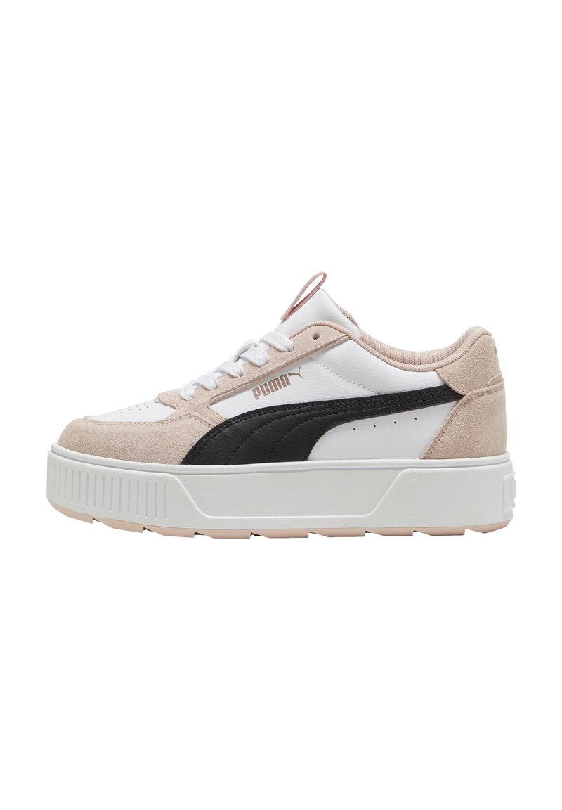 Puma KARMEN REBELLE SD - Zapatillas - puma blanc puma noir putty/blanco ...