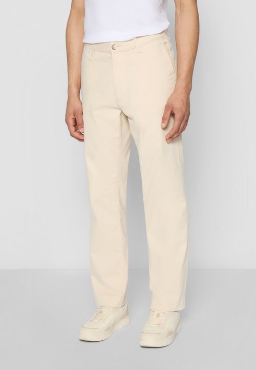 GAP ESSENTIAL STRAIGHT FIT - Chinos - iconic khaki/beige - Zalando.no