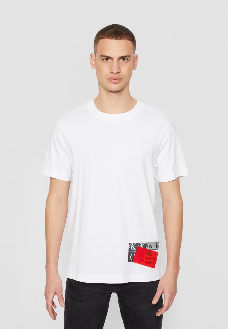 Calvin Klein Jeans DISRUPTED BOX URBAN TEE UNISEX - T-Shirt print ...