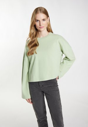 Project X Paris BASIC COURT AMPLE - Sweatshirt - turquoise - ZALANDO.FR