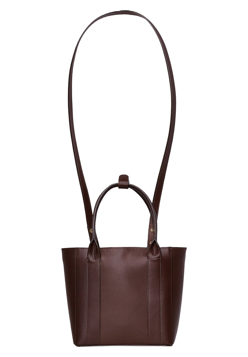 BALAGAN SAL MINI - Bolso de mano - chocolate brown/marrón oscuro ...