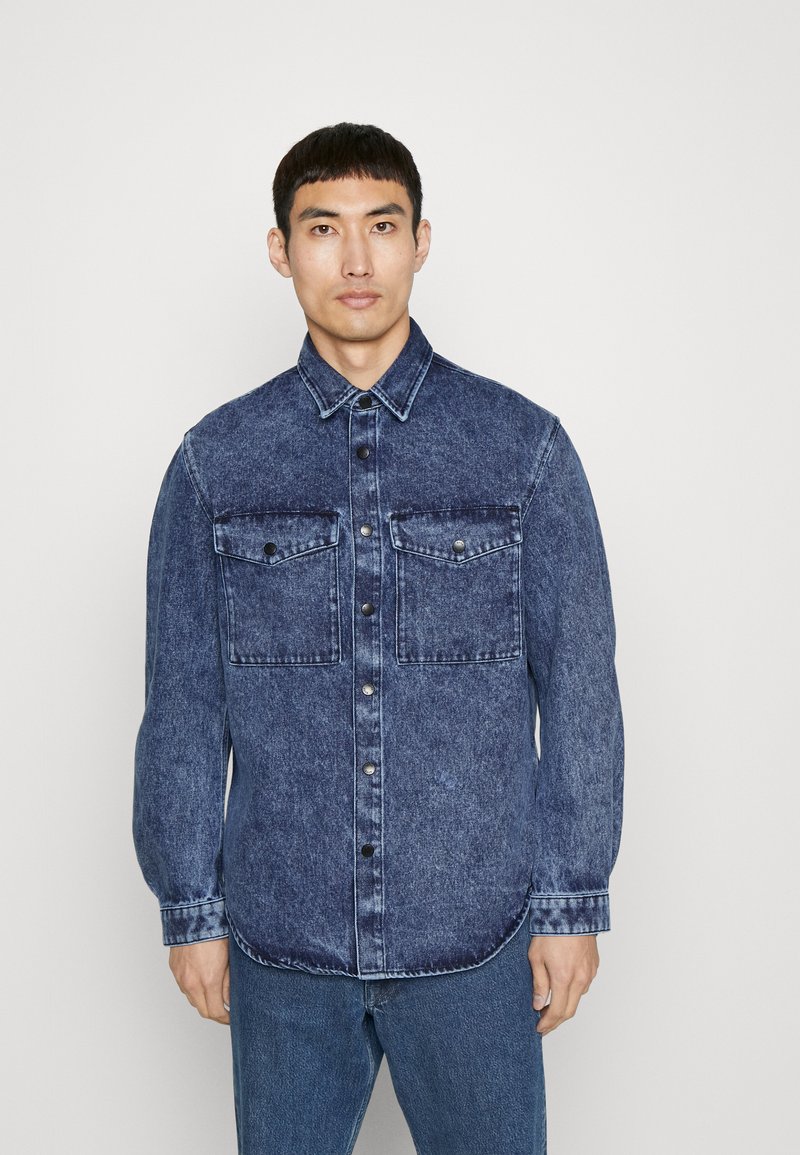 BOSS Denim jacket - navy/dark blue - Zalando.de