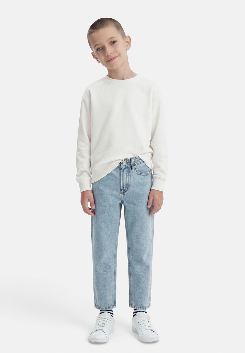 Jack & Jones Junior JJICHRIS JJORIGINAL - Jeans straight leg - blue ...