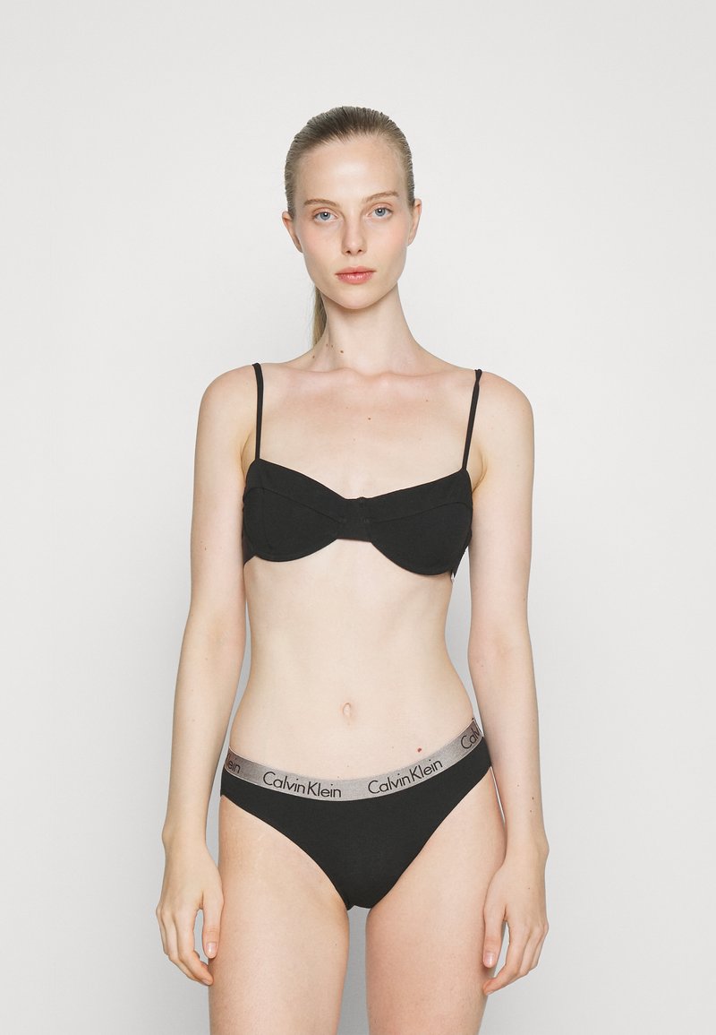 Calvin Klein Underwear 3 Pack Slip Blackshaded Sprucerum Raisinnoir Zalandofr