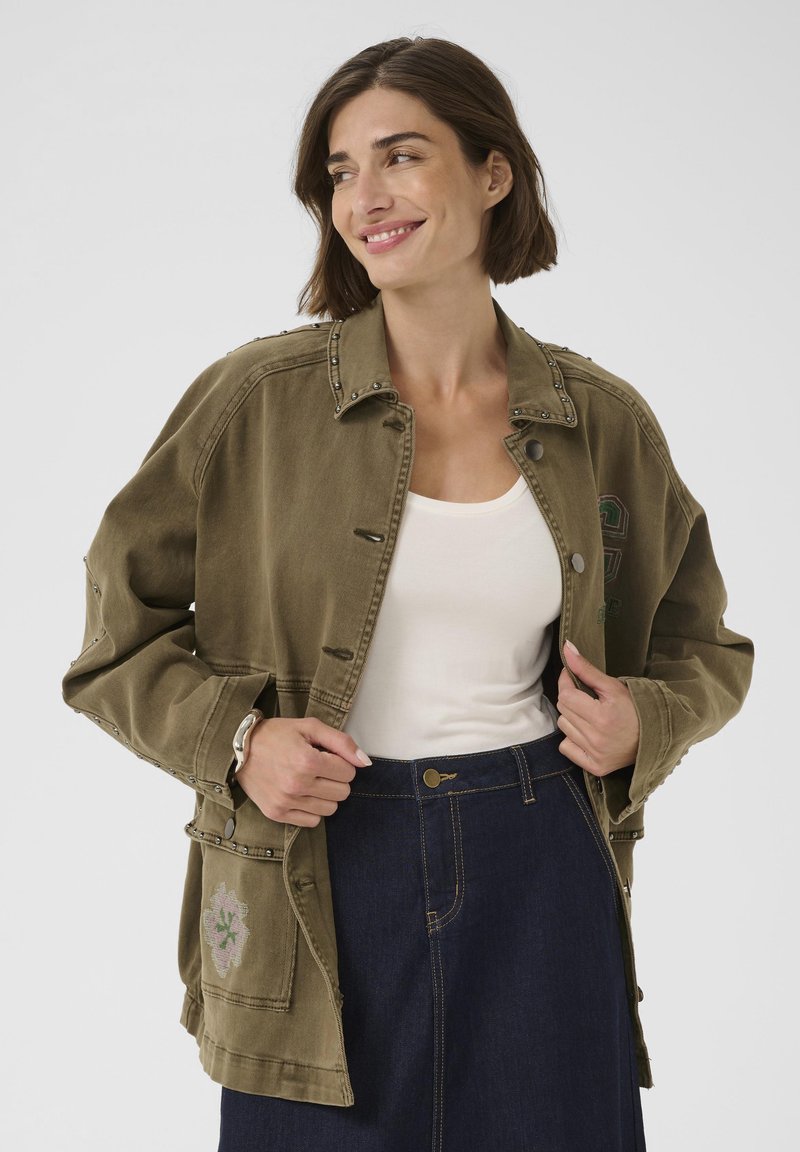 Culture CUSMARTA ALIENA - Jeansjacka - cub/ljusbrun - Zalando.se