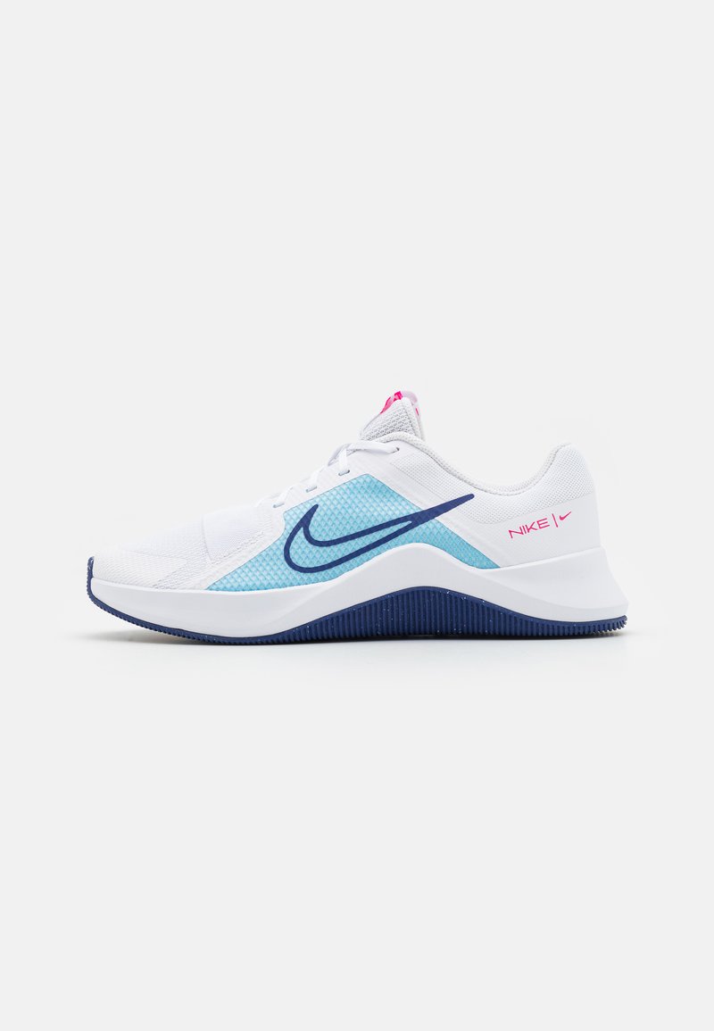Nike Performance MC TRAINER 2 - Treenikenkä - white/deep royal blue ...