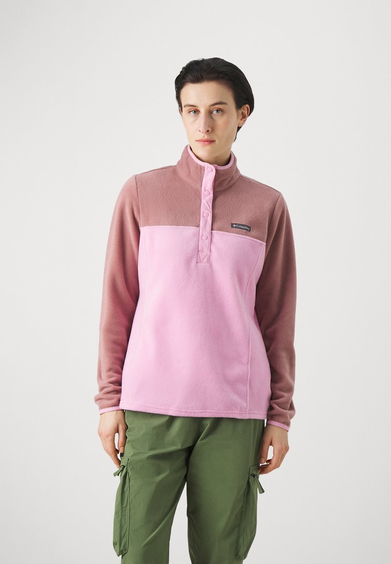 Columbia BENTON SPRINGS™ SNAP PULLOVER - Fleece jumper - cosmos/fig ...