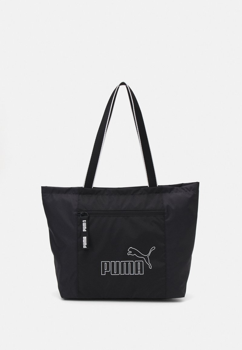 Puma CORE BASE LARGE SHOPPER - Geantă de pânză - black/negru - Zalando.ro