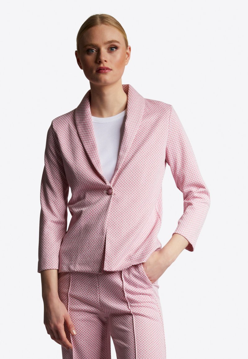 Rich & Royal MIT SCHALKRAGEN - Sacou - lollipop pink/roz - Zalando.ro