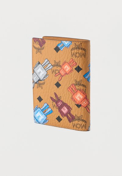 MCM OTTOMAR VISETOS PASSPORT HOLDER - Wallet - cognac - Zalando