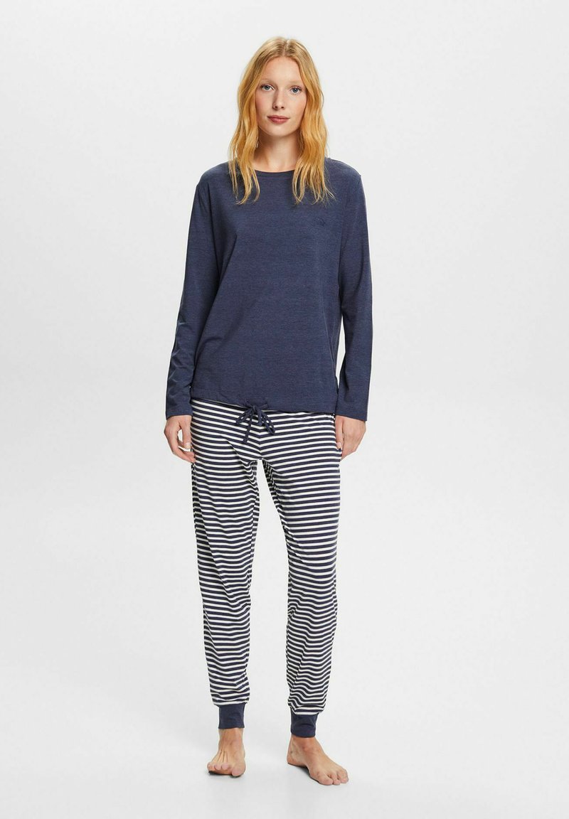 Esprit SET - Nachtwäsche Set - dark blue/dunkelblau - Zalando