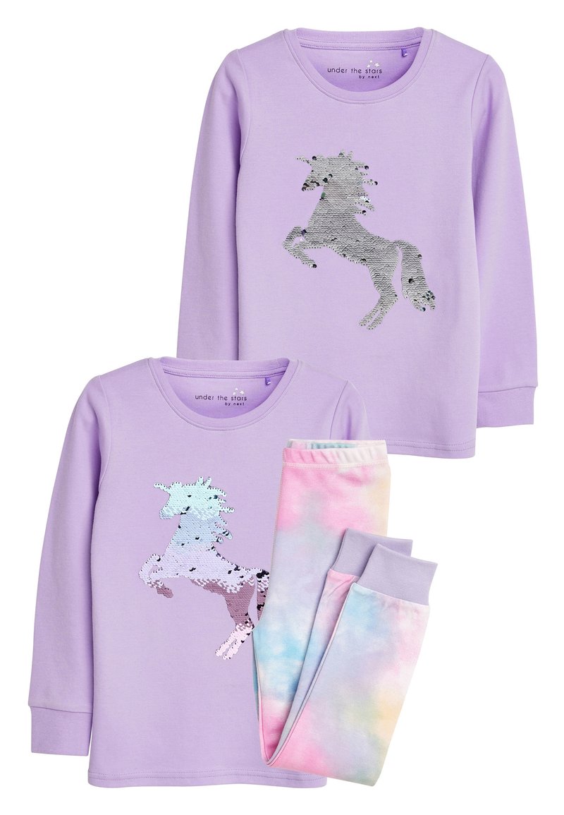 Next PURPLE FLIPPY SEQUIN UNICORN SNUGGLE PYJAMAS (3-16YRS) - Pyjama ...