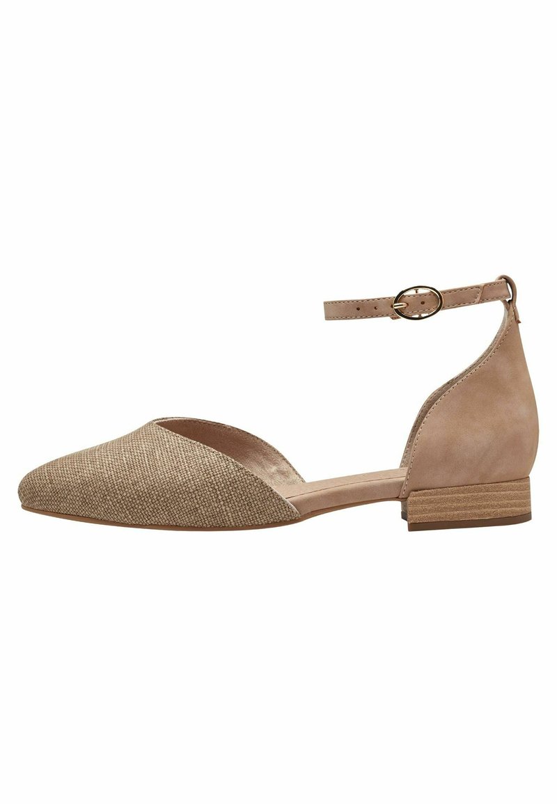 Jana Balerini cu barete - jute comb/maro - Zalando.ro