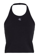 Calvin Klein Jeans Top - ck black/schwarz - Zalando.ch