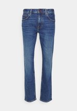 Tommy Hilfiger STRAIGHT DENTON - Jeans Straight Leg - rouse indigo/dark ...