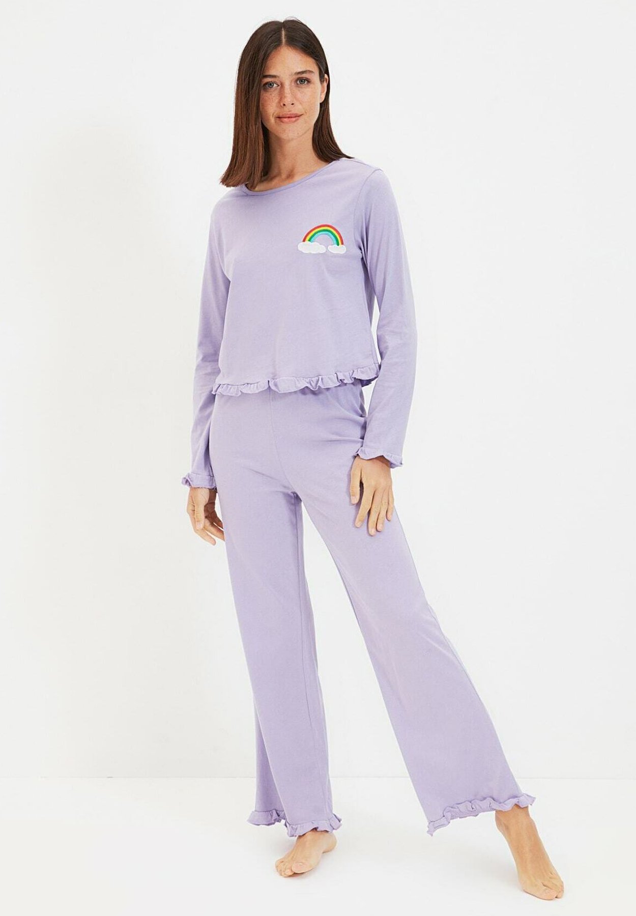 Situation Heilige Mappe trendyol pyjama Schläger Lange ungesund