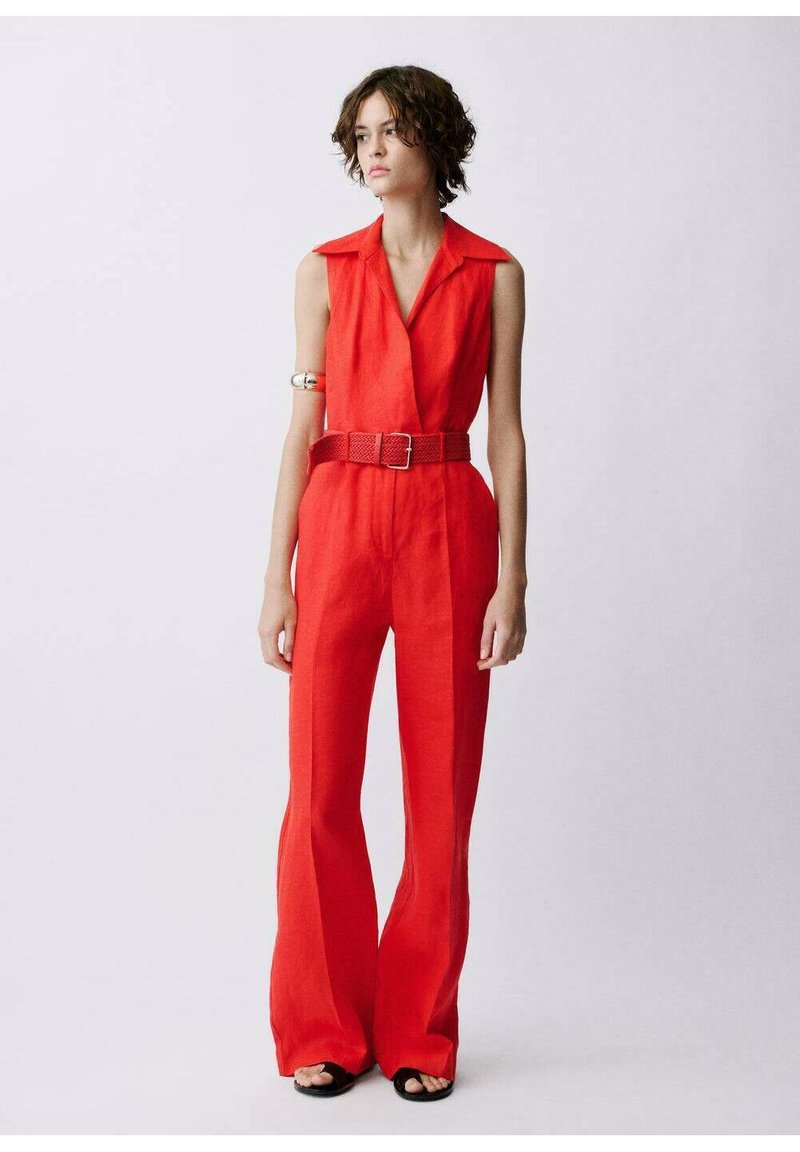 Mango Jumpsuit - red/rood - Zalando.nl