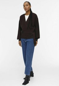Object MALENA WRAP NOOS - Jersey de punto - java/marrón - Zalando.es