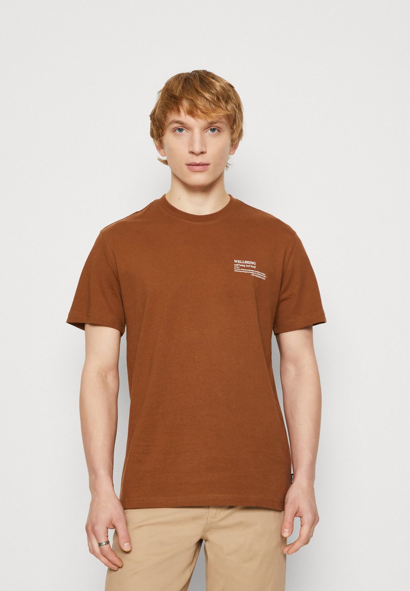 Only & Sons ONSFINN WELLBEING TEE - Basic T-shirt - dachshund/light ...