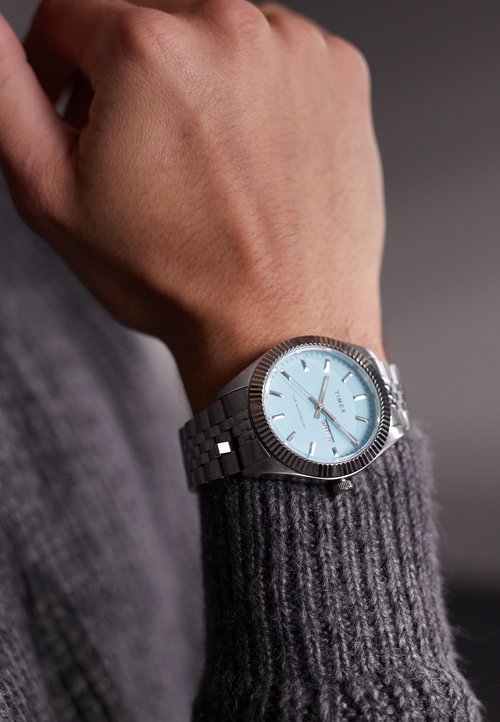 Timex MARLIN CHRONOGRAPH - Hodinky se stopkami - silver-coloured ...