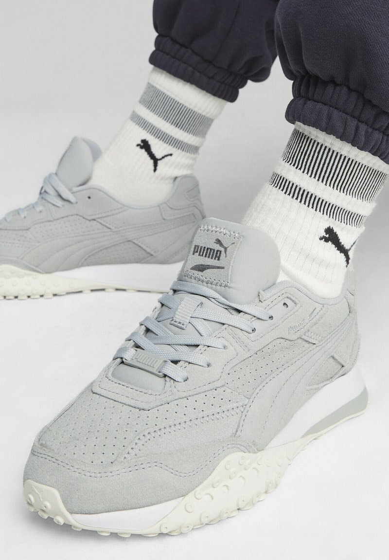 Puma BLKTOP RIDER - Sneakers basse - ash gray warm white/grigio ...