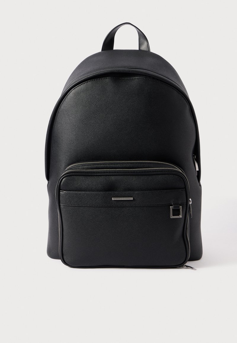Armani Exchange NEW YORK BACKPACK UNISEX - Vandrerygsække - black/sort ...