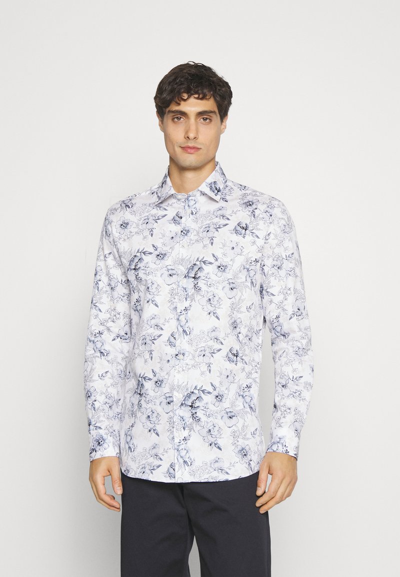 Selected Homme SLHETHAN-AOP NOOS - Skjorter - bright white/hvid ...