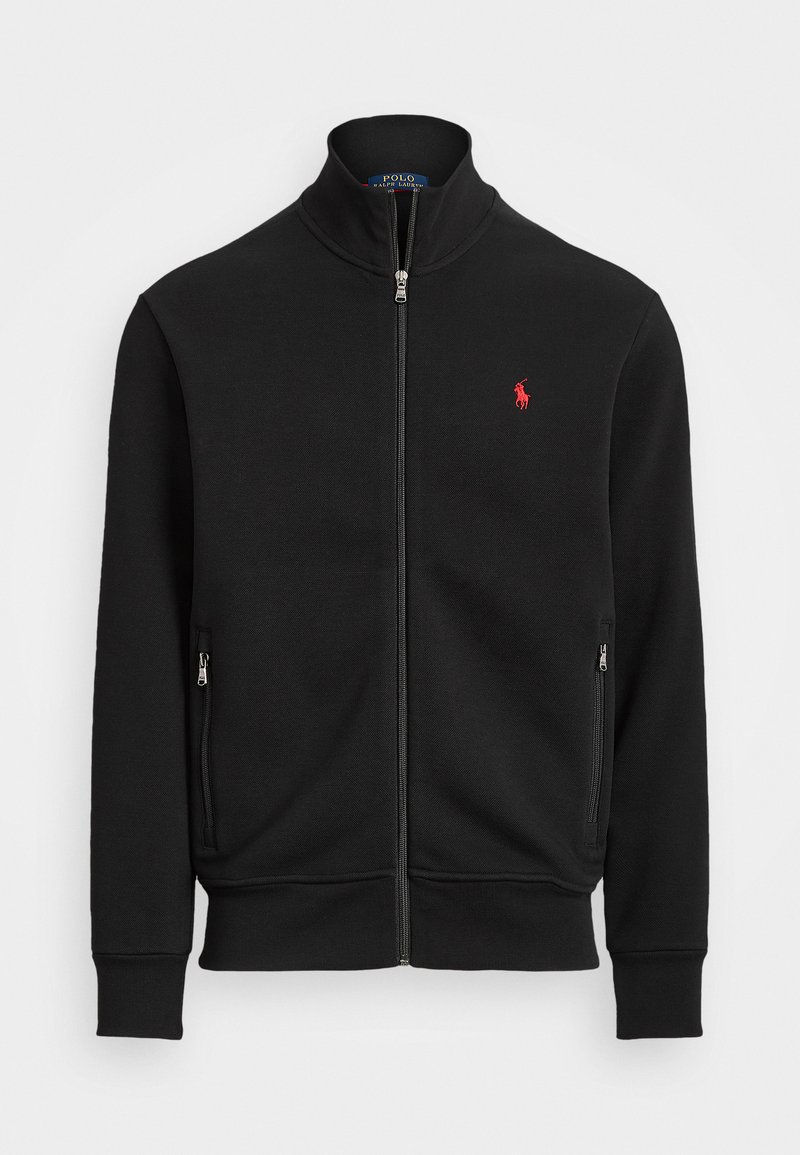 Polo Ralph Lauren LONG SLEEVE - Zip-up sweatshirt - black - Zalando.co.uk