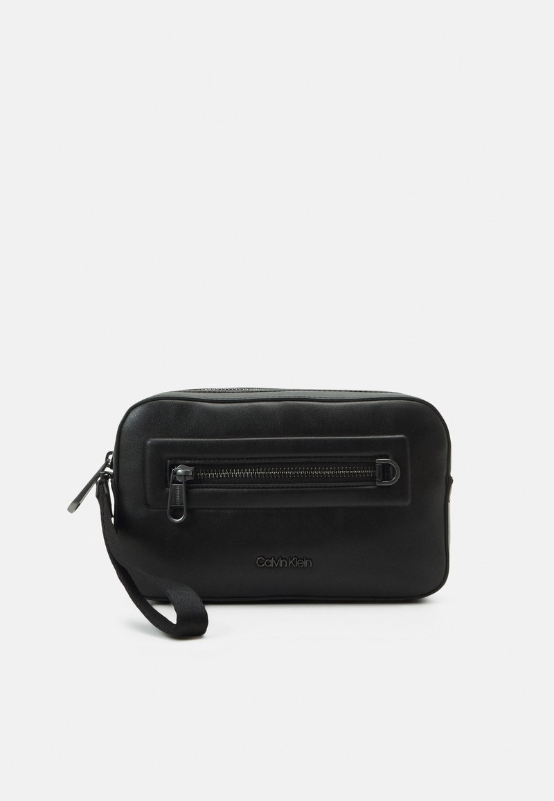 Calvin Klein CK ELEVATED COMPACT CASE UNISEX - Clutch - ck black/black ...