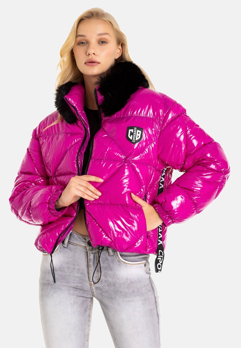 Cipo & Baxx Veste d'hiver - purple/rose - ZALANDO.FR