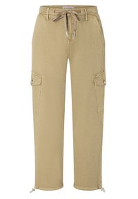 TIMEZONE REGULAR MARLATZ CROPPED - Cargo trousers - serengeti beige ...