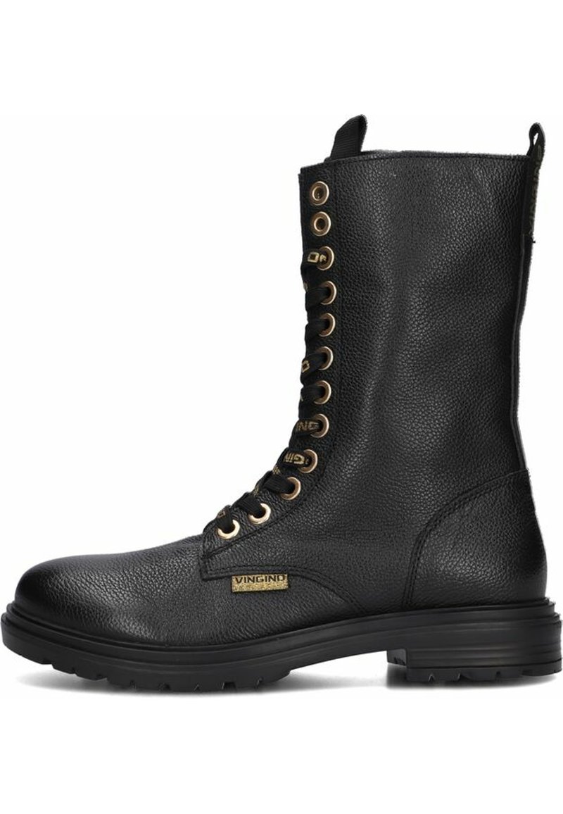 Vingino JULIA XHI - Veterlaarzen - zwart - Zalando.nl
