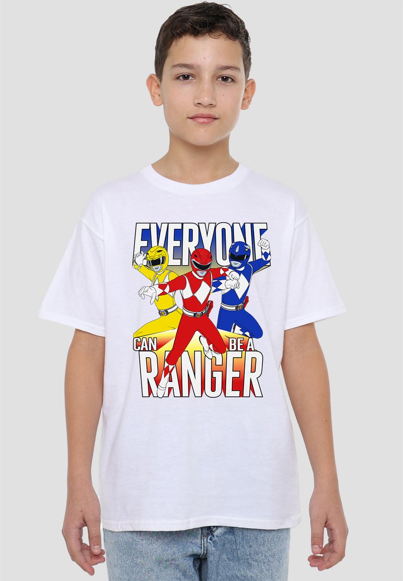Cotton Soul POWER RANGERS EVERYONE CAN BE A RANGER - Print T-shirt ...