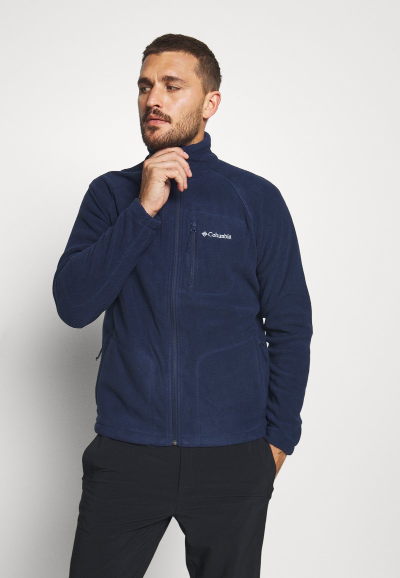 Columbia FAST TREK FULL ZIP - Fleecejacka - collegiate navy/mörkblå ...