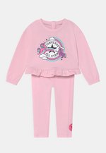 Converse RUFFLE CREW SET - Träningsset - pink foam/ljusrosa - Zalando.se