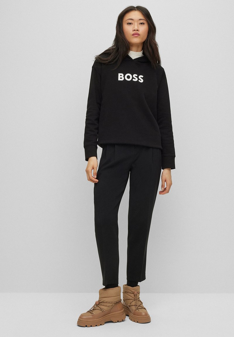 BOSS EDELIGHT - Kapuzenpullover - black/schwarz - Zalando.at