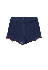 Calliope INSERTO PIZZO - Short en jean - blu denim scuro/denim bleu ...