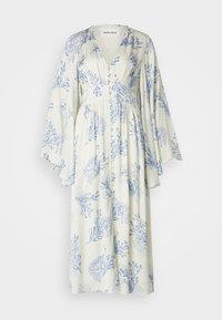 Malina AUDEN V NECK MIDI DRESS - Robe chemise - blue/multicolore ...
