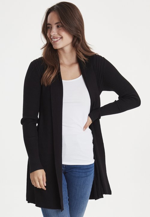 Morgan BLOCK - Neuletakki - noir/musta - Zalando.fi