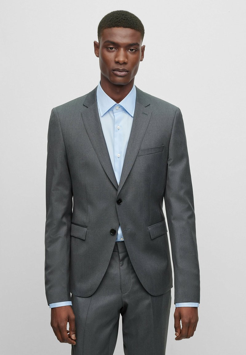 BOSS H REYMOND B1 - Blazer jacket - dark grey one/dark grey - Zalando.co.uk