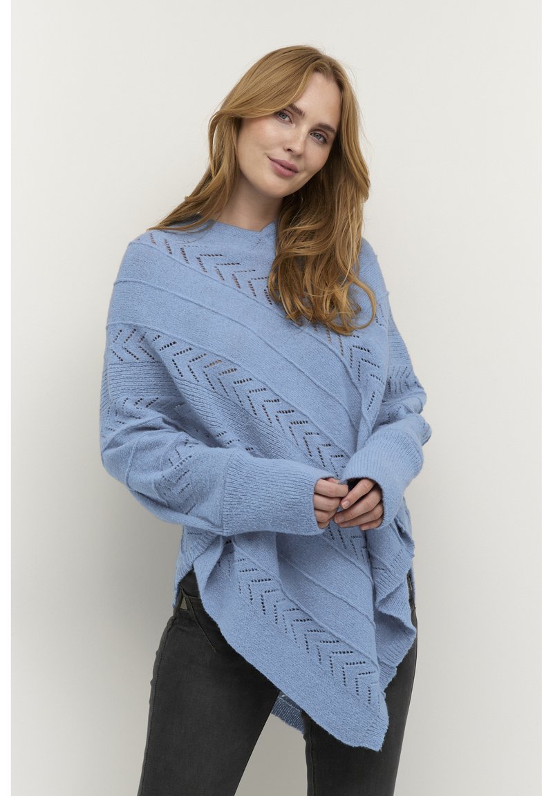 Cream HOLIDAY - Poncho - coronet blue/azul - Zalando.es