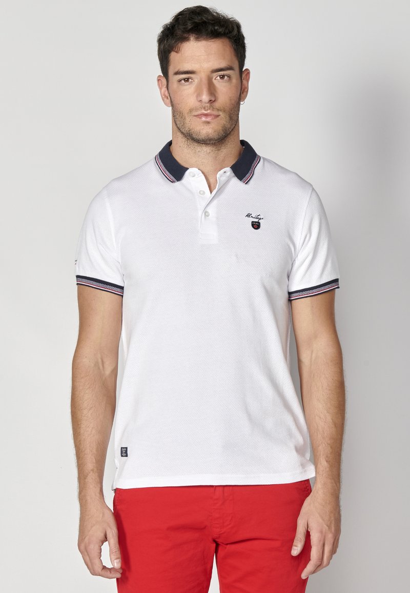 Koroshi SHORT SLEEVE - Polo - blanco white/blanco - Zalando.es