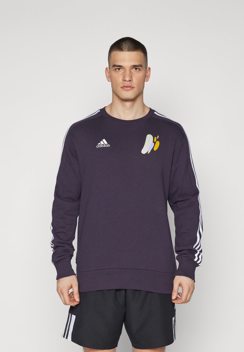adidas Performance REAL MADRID DNA SWEATER - Squadra - aurora black ...