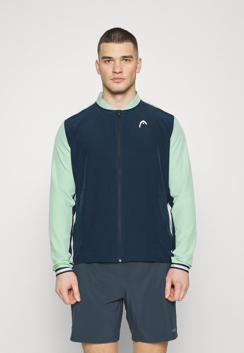 Head BREAKER JACKET MEN - Trainingsjacke - pastel green/navy/mint ...