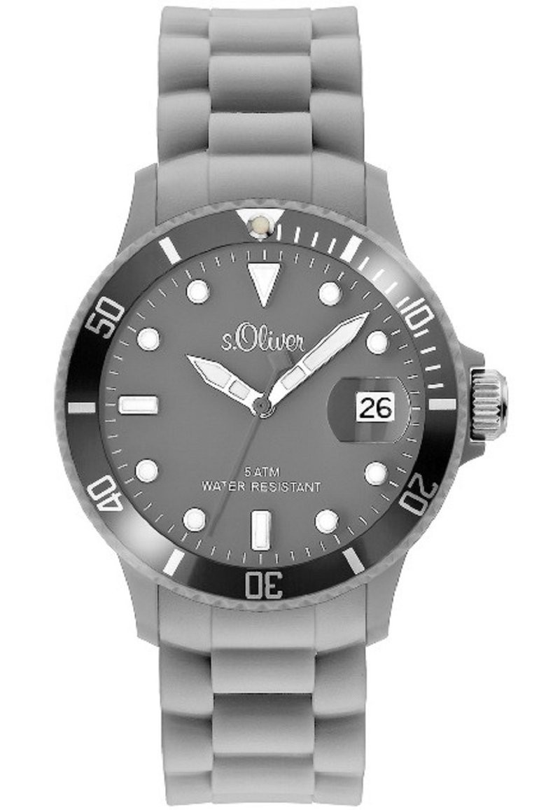 s.Oliver Uhr - grau - Zalando.de