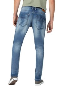 Timezone Jeans Straight Leg - antiquebluewa/blau - Zalando.de